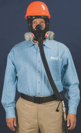 MSA Advantage Full Mask Respirator 4200 — Respirator Mask Material: Net ...