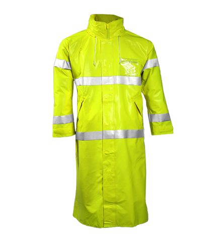Tingley C53122 Comfort-Brite® Class 3 Hi Vis Flame Resistant Rain Coat ...