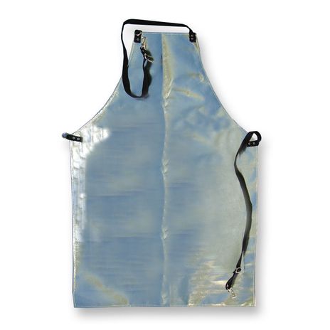 Chicago Protective Apparel Rayon Bib Style Aluminized Aprons - 15oz ...