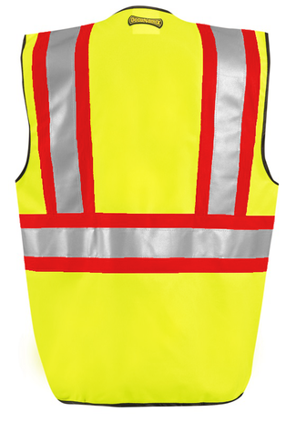Occunomix OccuLux Economy Two-Tone and High Visibility Vest LUX-SSG2T ...